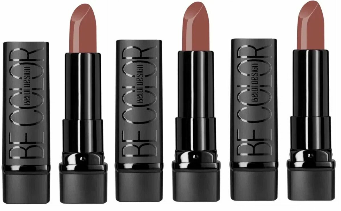 Губная помада BelorDesign Be Color, тон 134, 3 шт, 4.3 гр.