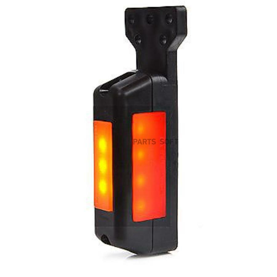 Фонарь габаритный передний/задний с боковым габаритом [светодиод] левый 12V/24V