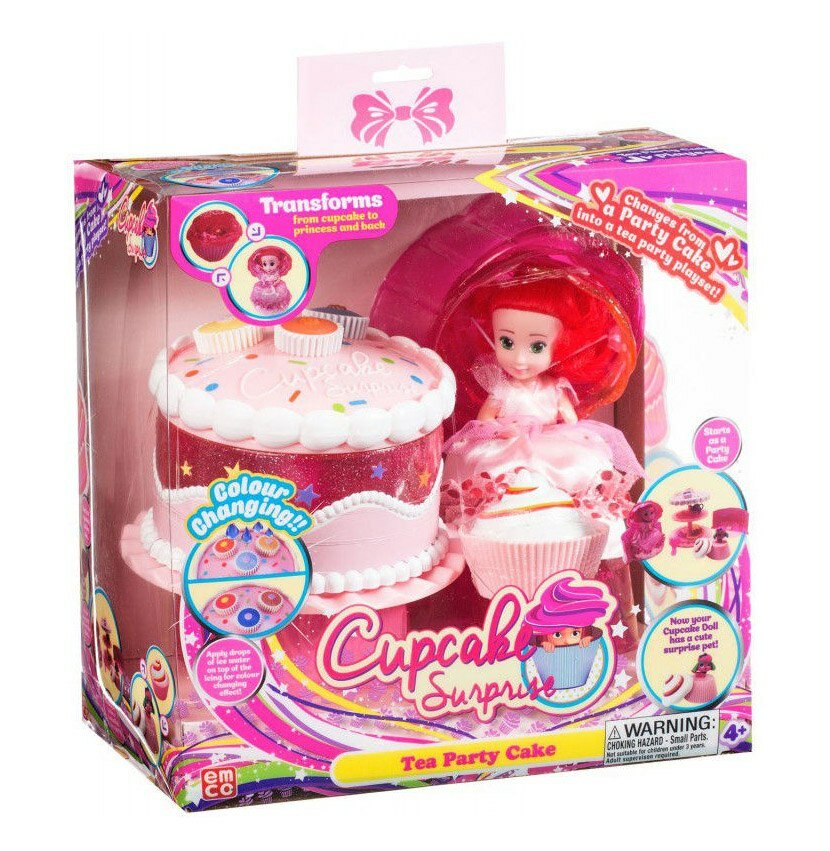 Игровой набор Cupcake Surprise Cupcake Surprise "Чайная вечеринка" (с питомцем и аксессуарами)