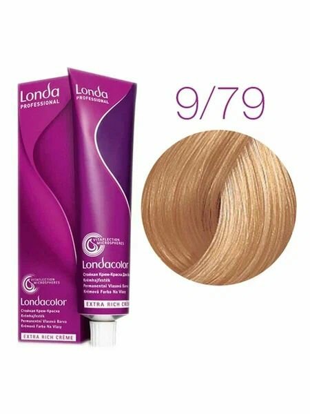 Londa Professional Extra Rich 9/79 карамельная сказка Стойкая крем-краска для волос 60 мл