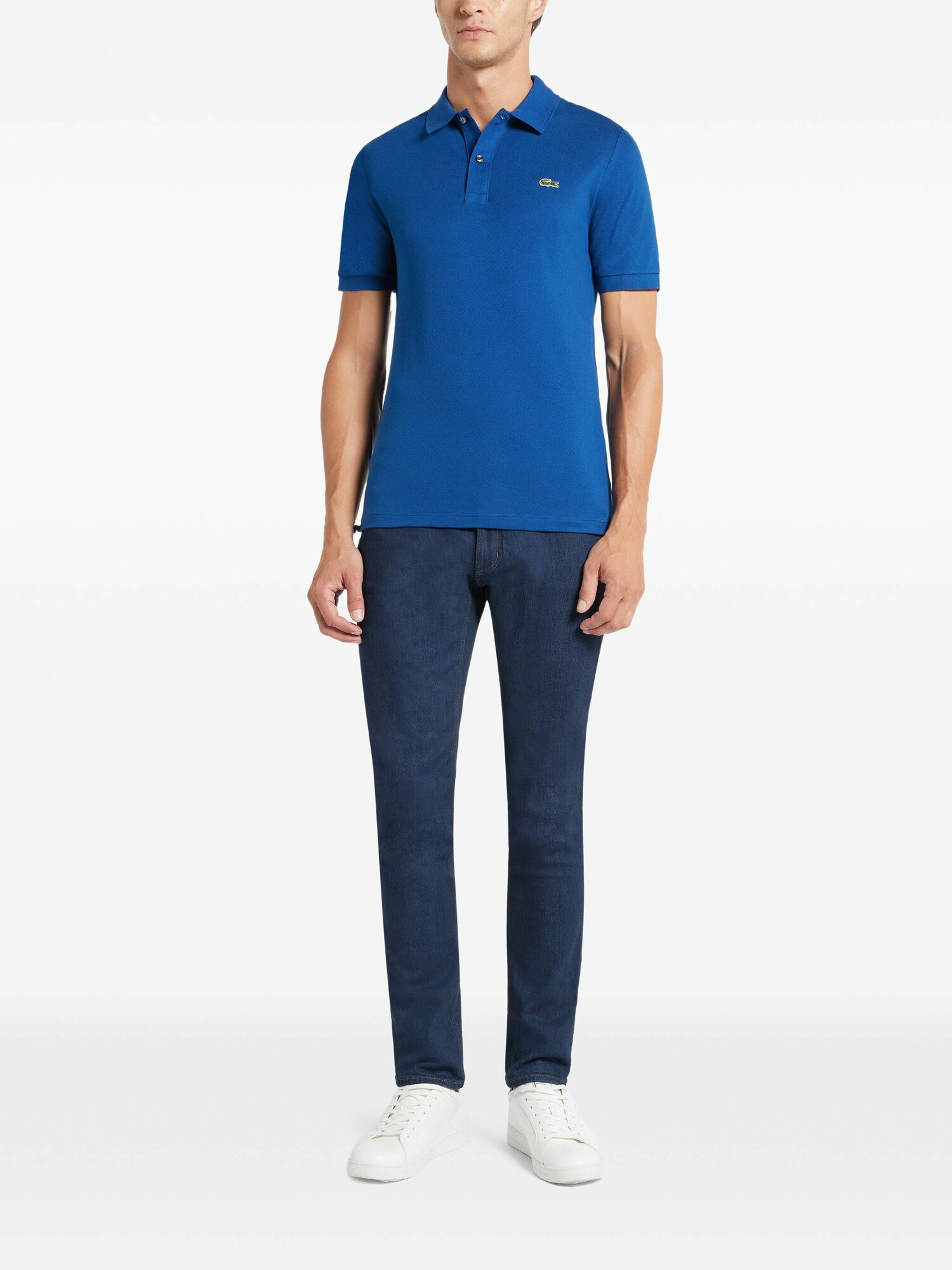 Рубашка LACOSTE Original, размер S, blue — фото 1