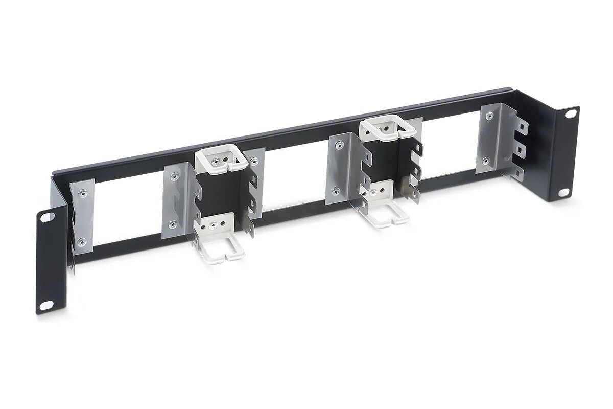 Cabeus Рама 19" для крепления 9-и плинтов типа Krone, 2U FM-9-2U