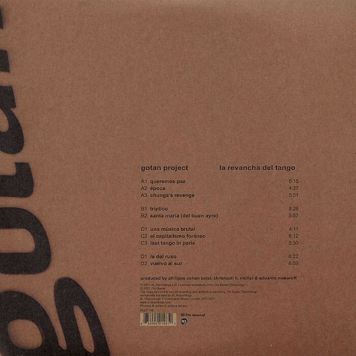 Gotan Project - La Revancha Del Tango (ColoRED) (2LP) — фото 1