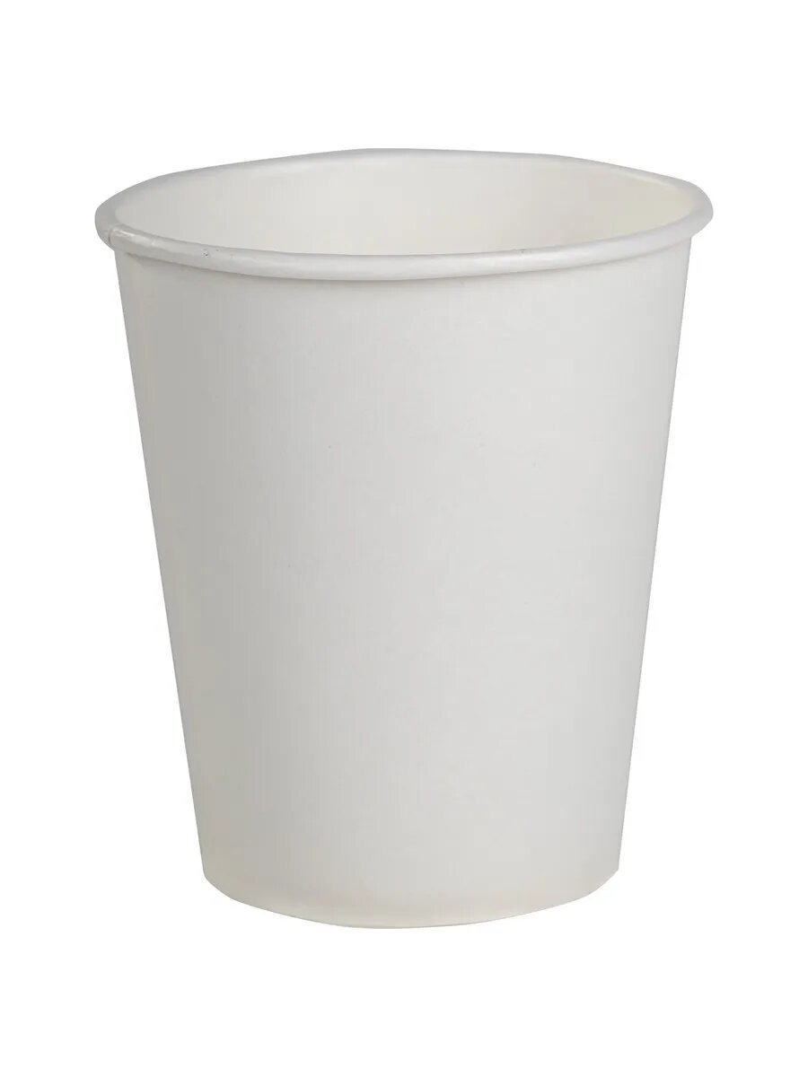 Стакан одноразовый бумажный 165/195 мл, D 70 мм, 100 шт.