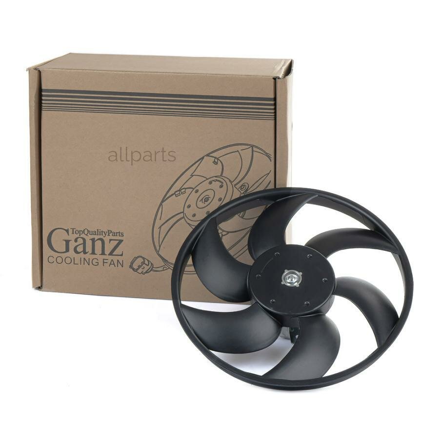 GANZ GIC06234 Вентилятор радиатора основного (без кожуха) для RENAULT Logan 08->/LADA Largus /AC- GANZ GIC06234