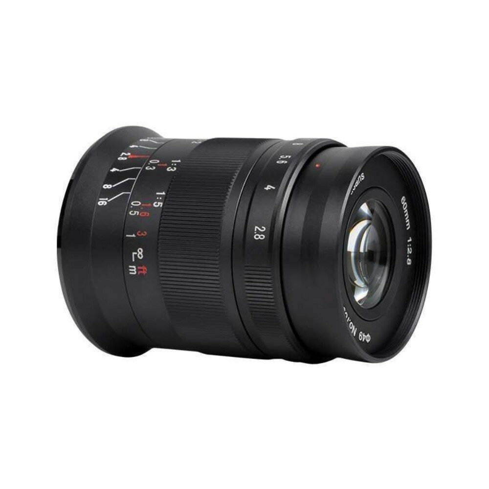 Объектив 7artisans 60mm F2.8 II Nikon Z, черный