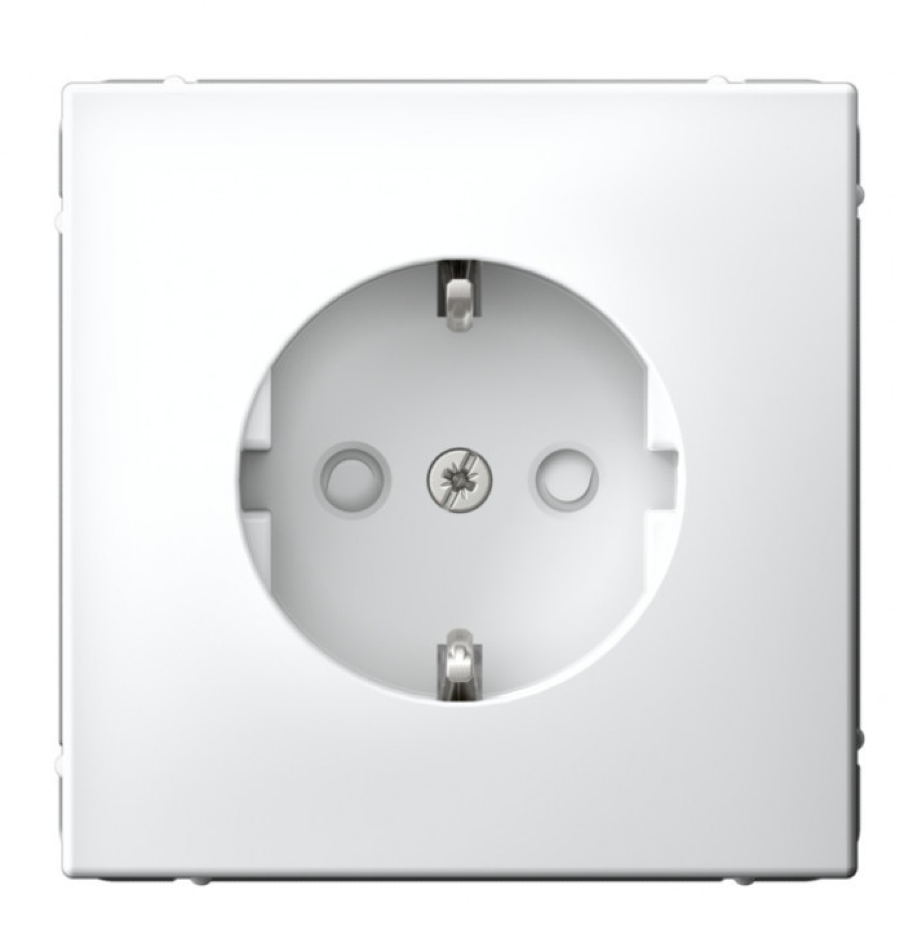 Розетка силовая штепсельная Systeme Electric / Систем Электрик ArtGallery, 16А IP20 белый, с заземляющими контактами и шторками, GAL000145S / электрооборудование