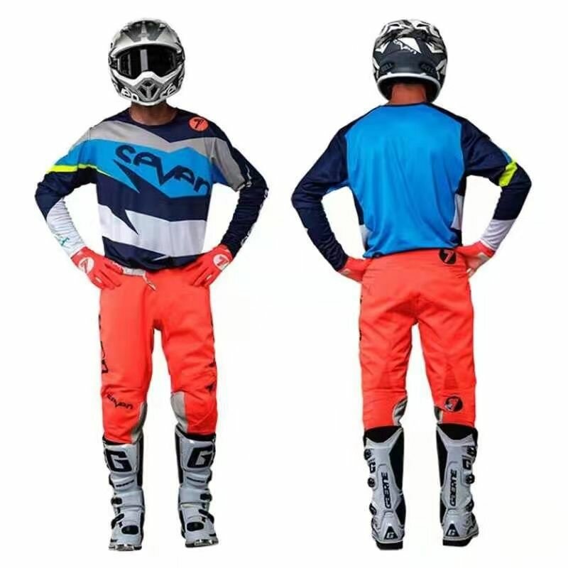 Новый 2023 SEVE эндуро комплект снаряжения для мотокросса mx трикотажные штаны мотоциклетная одежда mtb carracing костюм Off Road