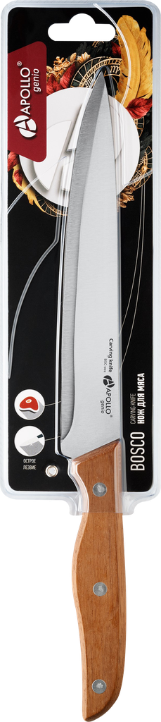 Нож для мяса APOLLO Genio Bosco 18 см (BSC-002)