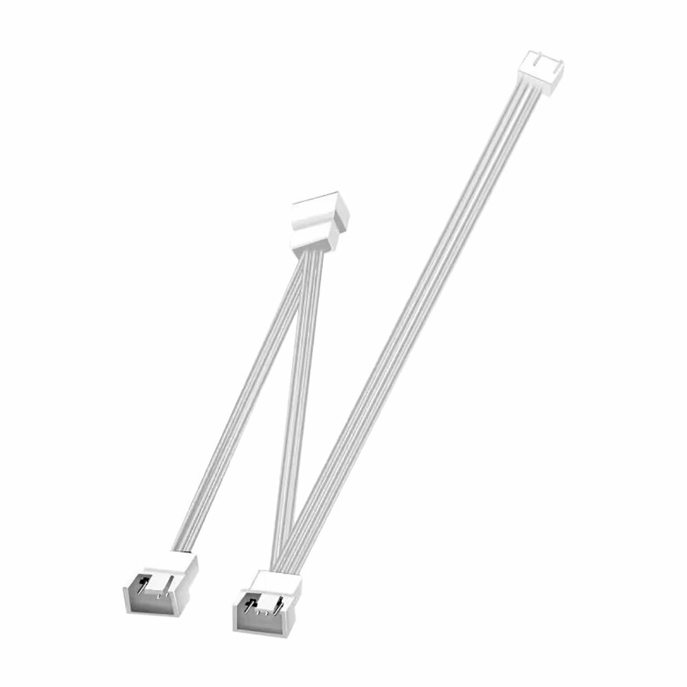 WYMECT Удлинитель кабеля вентилятора 4-pin 26 см