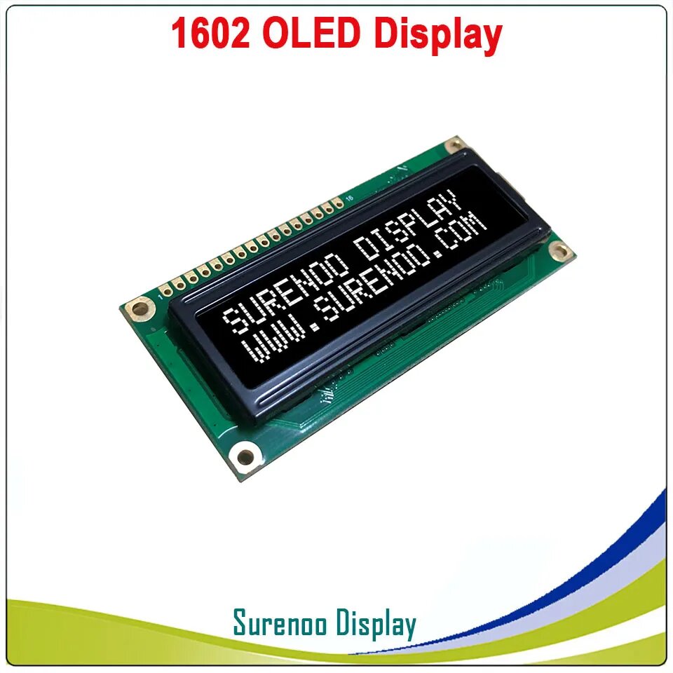 OLED дисплей 1602 Surenoo SOCW1602A
