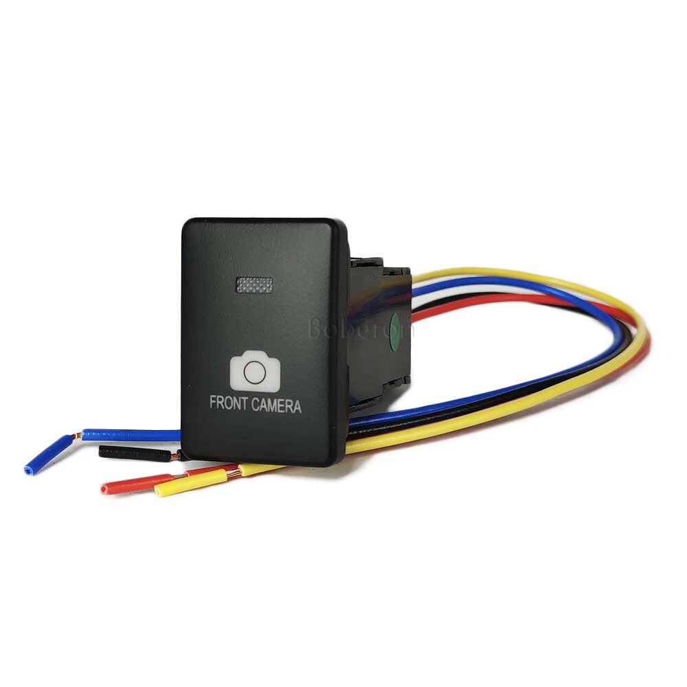 Аксессуары для Toyota Camry Prius Corolla PRADO RAV4, 1 шт, зеленая фотография, 12 В, автомобильная Передняя камера, фотоэлемент с проводом NO-locking button