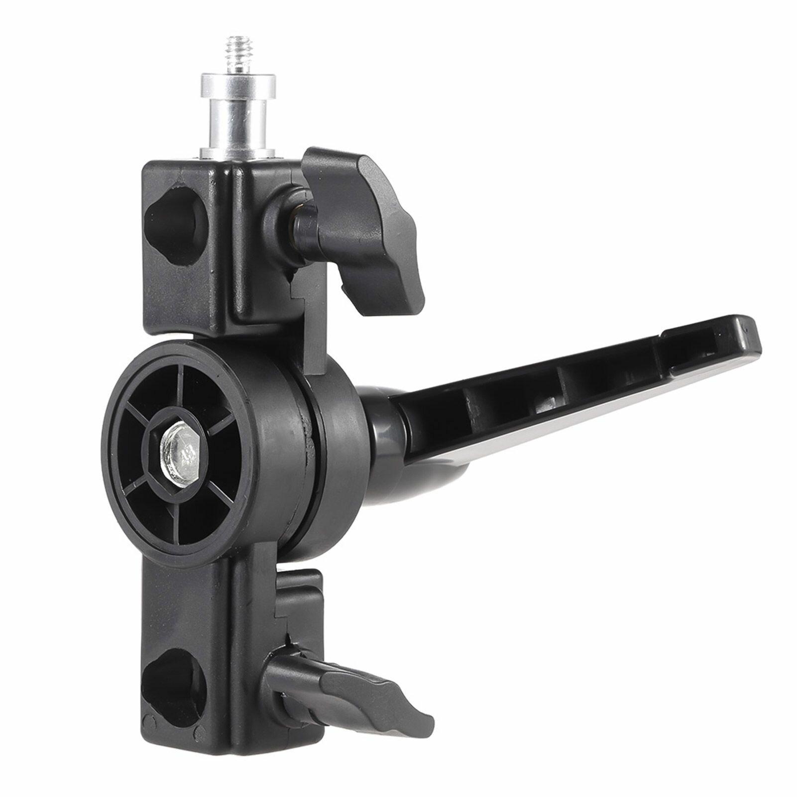 Поворотный адаптер светодиодные вспышки Speedlite стенд кронштейн держатель