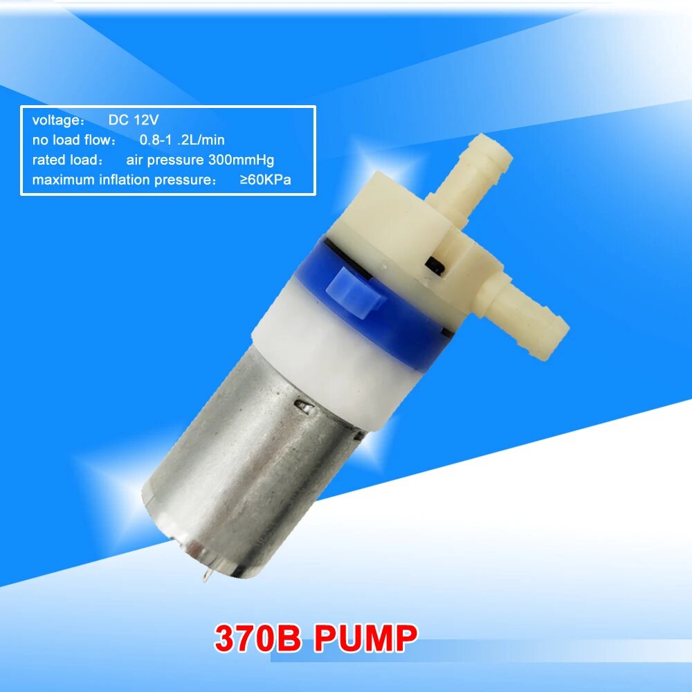 БRINGSMART 12В микро насос для воды 0,7-1,2 л/мин КН, 370B pump