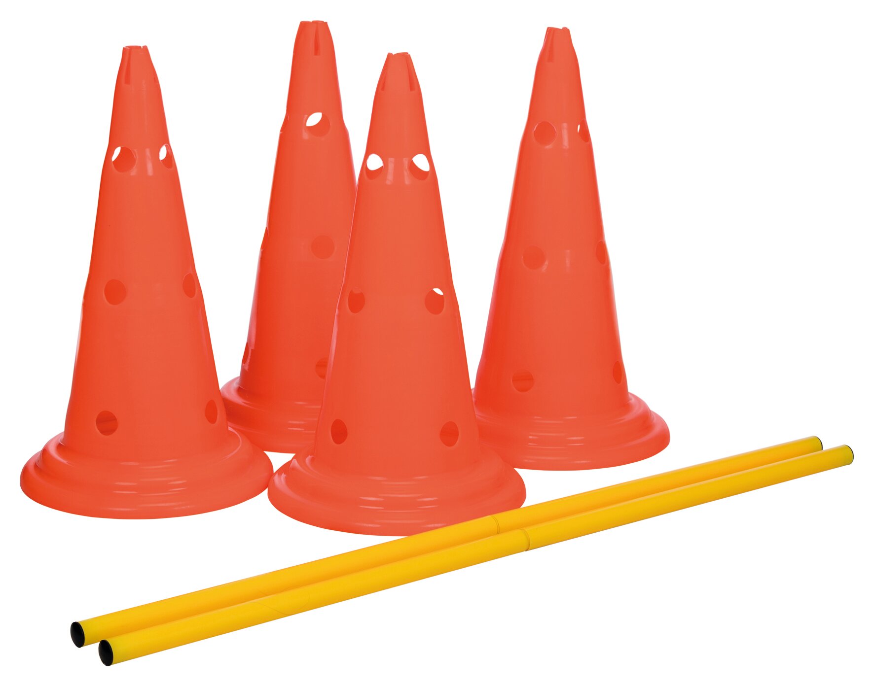 Набор для аджилити "Препятствие для собак" Dog Activity, 2 шт. ø 30×50 cм/ 100 cм, Trixie