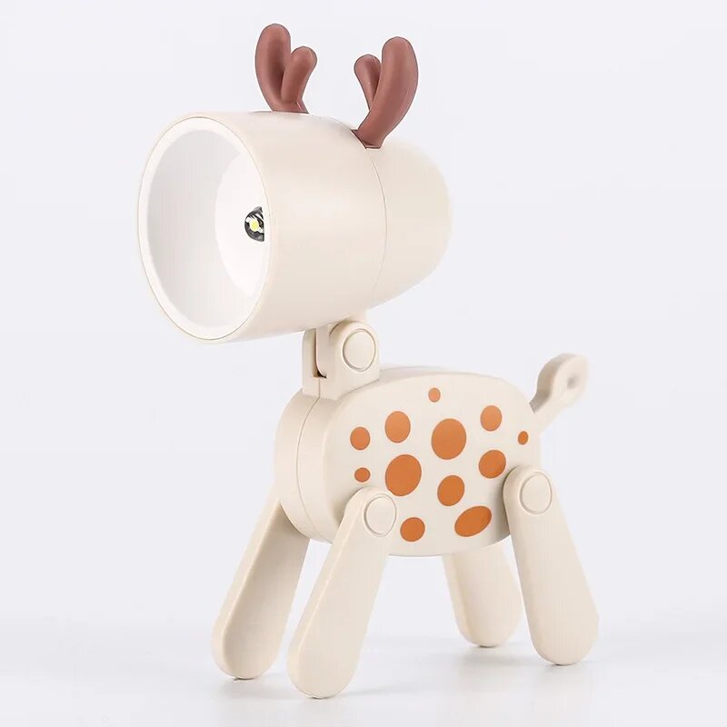 Ночник-щенок IEEYEEY, цвет: Off white-deer