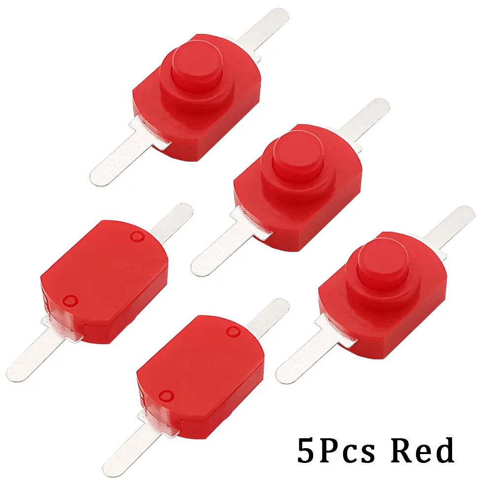Мини кнопочные переключатели 1208YD 5 шт. 5Pcs Red