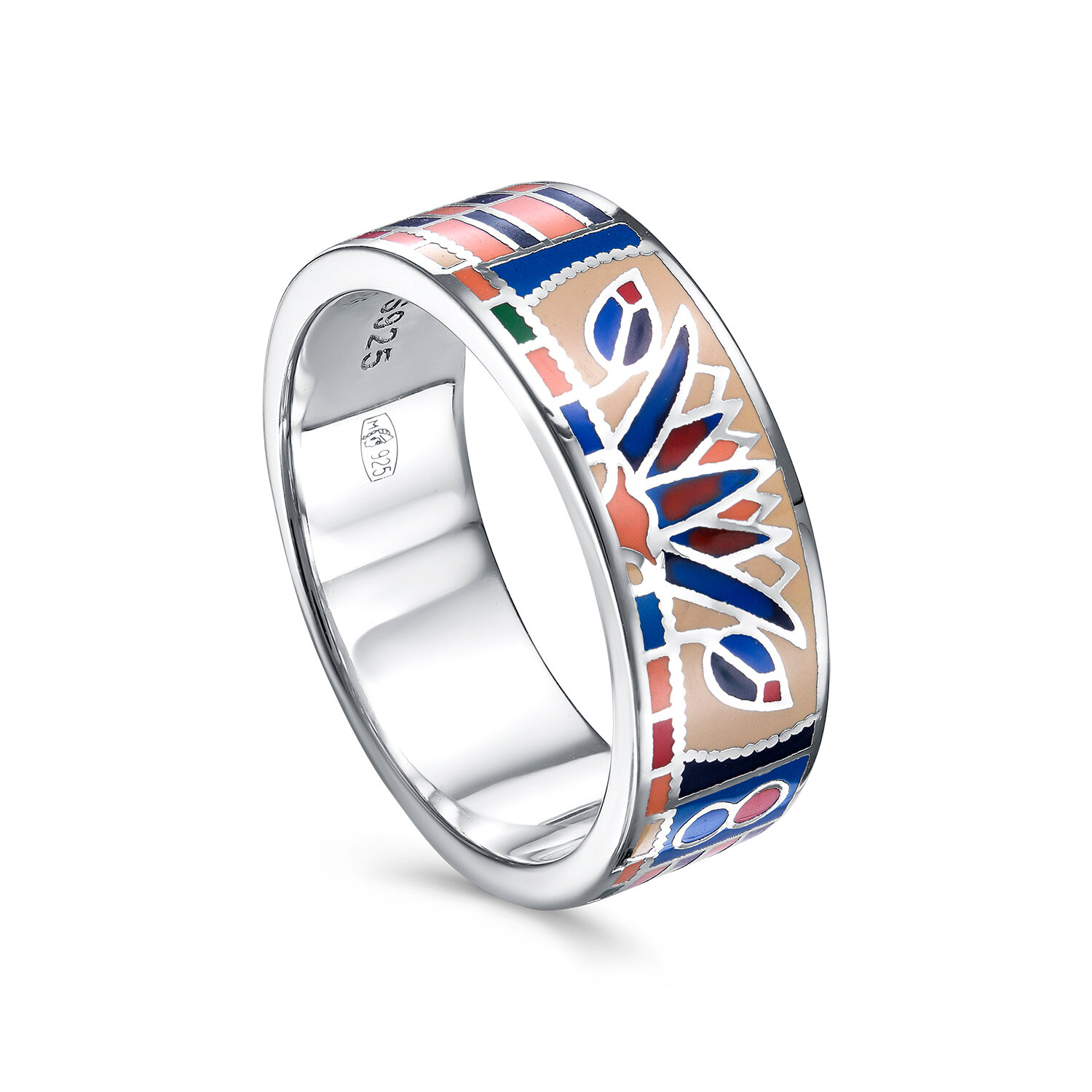 Кольцо, серебро, 925 проба