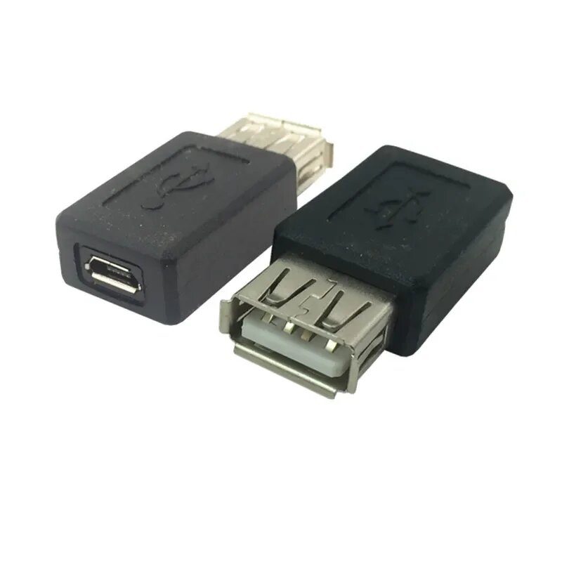 CY переходник USB 2.0 Type A female to Micro USB female