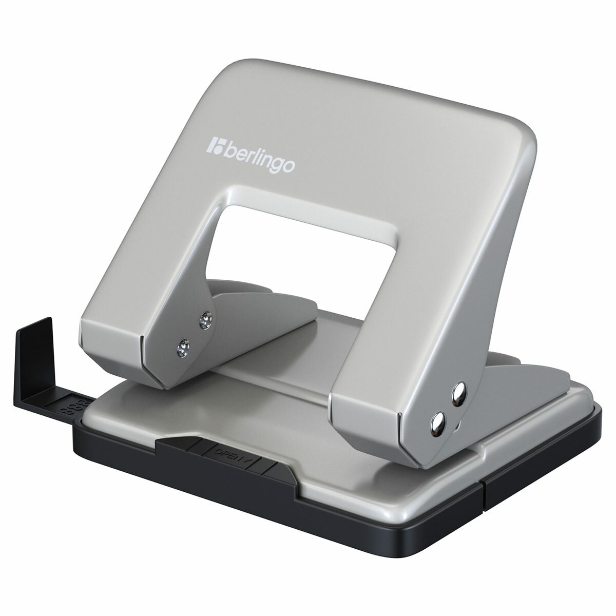 Дырокол Berlingo Universal, 20 листов, металл, серый (DDm_20042)