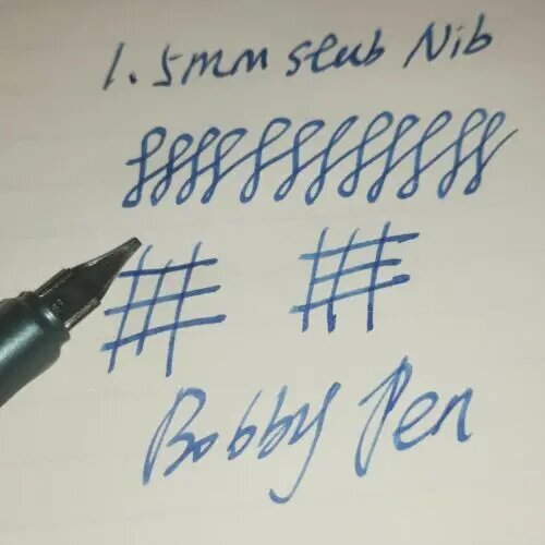 Чернила St Penpps 1.5mm Stub Nib, черный