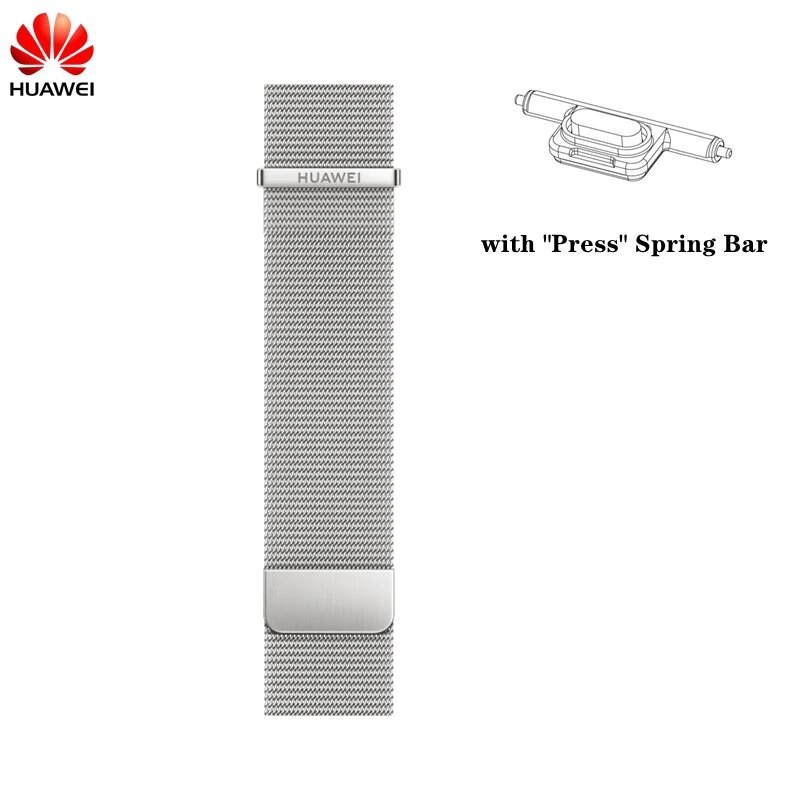 Ремешок Huawei GT5 46 мм Milanese Silver