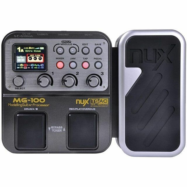 Гитарный напольный процессор эффектов NUX MG-100