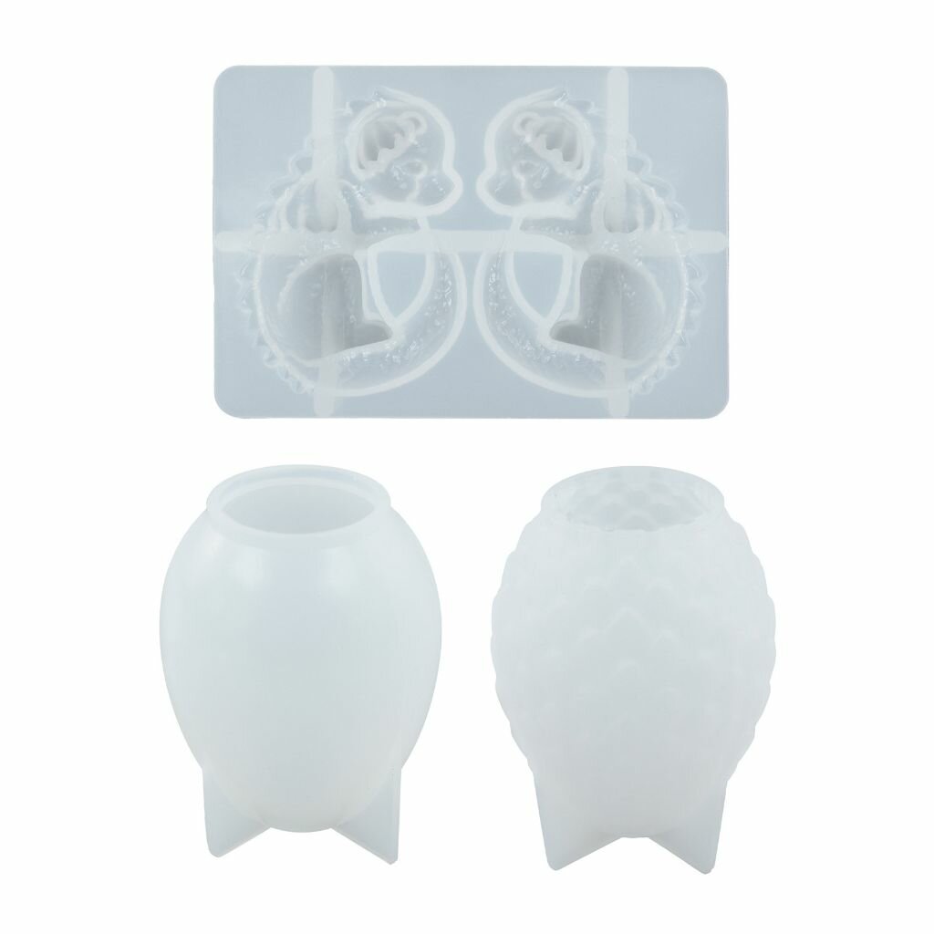 Набор из 3 предметов, сделай сам, хрустальная эпоксидная смола, яйцо дракона, чешуя, ночник, зеркальная силиконовая форма-комбинация 1