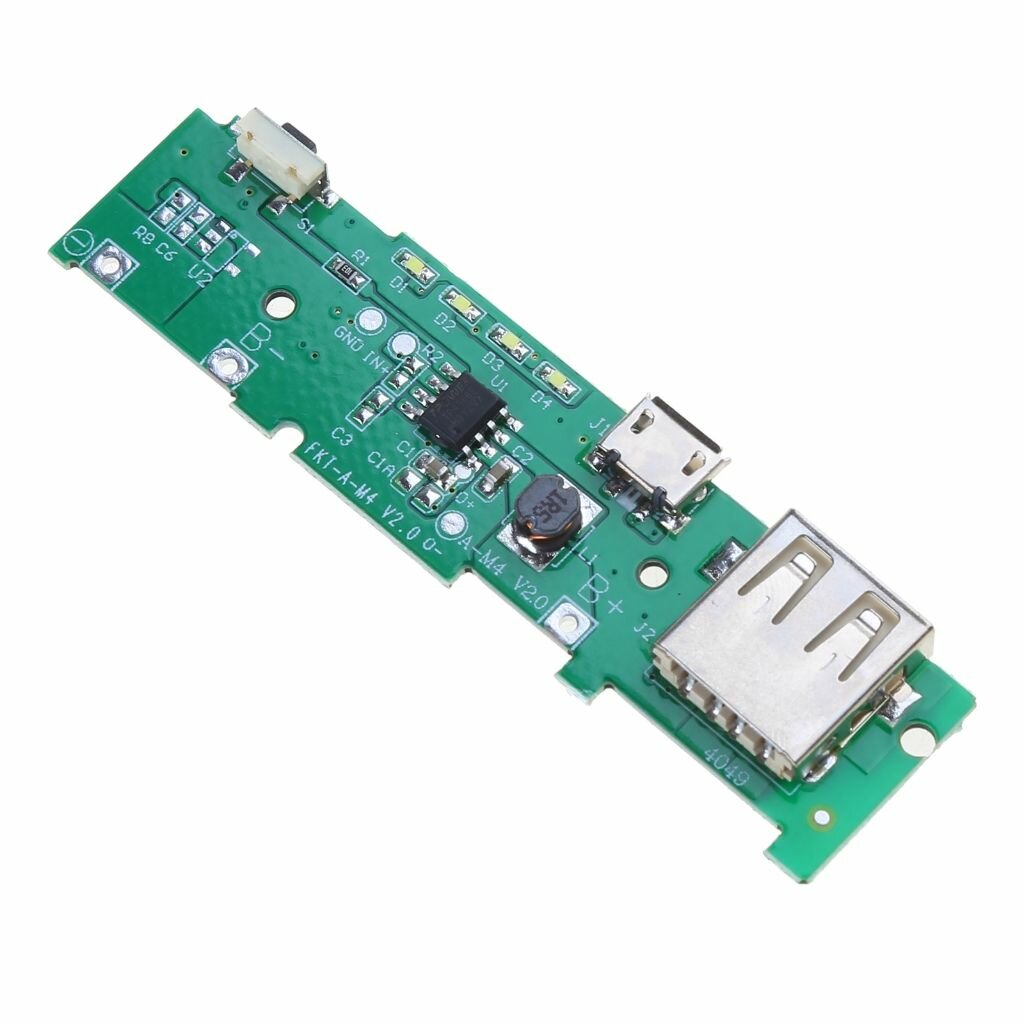 Модуль PCB зарядного устройства Power Bank для аккумуляторов 18650