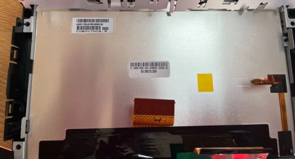 8-дюймовый экран C080VTN03 C080VTN03.3 ЖК-дисплей для автомобильной системы GPS-навигации