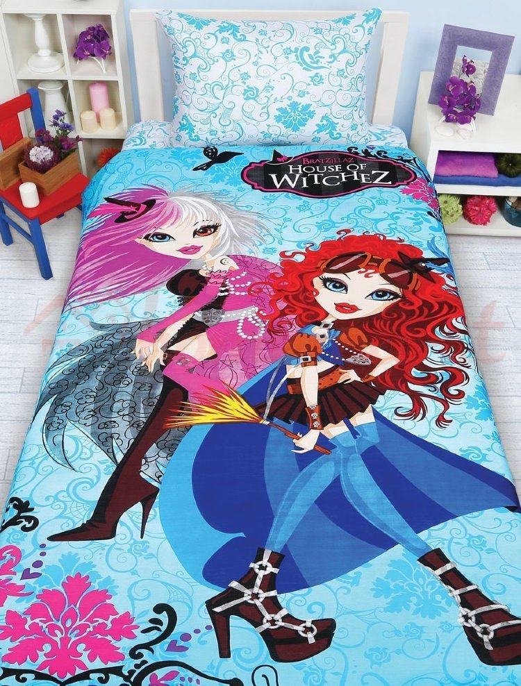 Комплект постельного белья Mona Liza "Bratzillas Witches" арт.521901, 100% Хлопок, бязь, 1,5-спальный