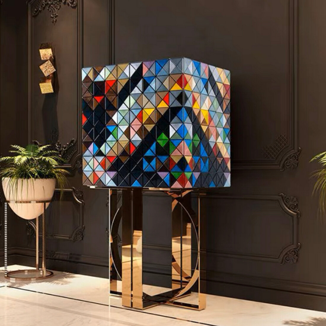 Барный шкаф в стиле Pixel Boca do Lobo