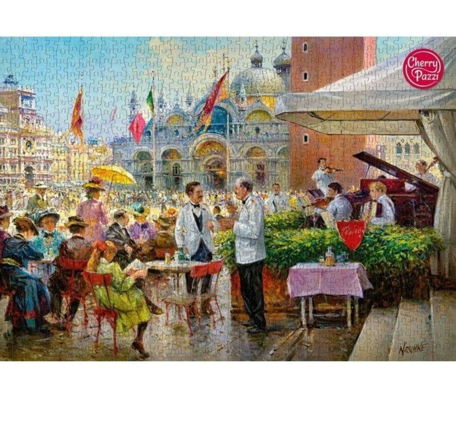Пазлы 1000 деталей. Площадь Сан-Марко. Венеция 30653, (Cherry Pazzi)