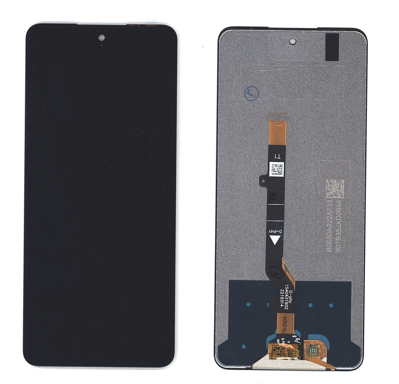 Дисплей для Tecno Camon 19 Neo (CH6i) сборе с тачскрином черный