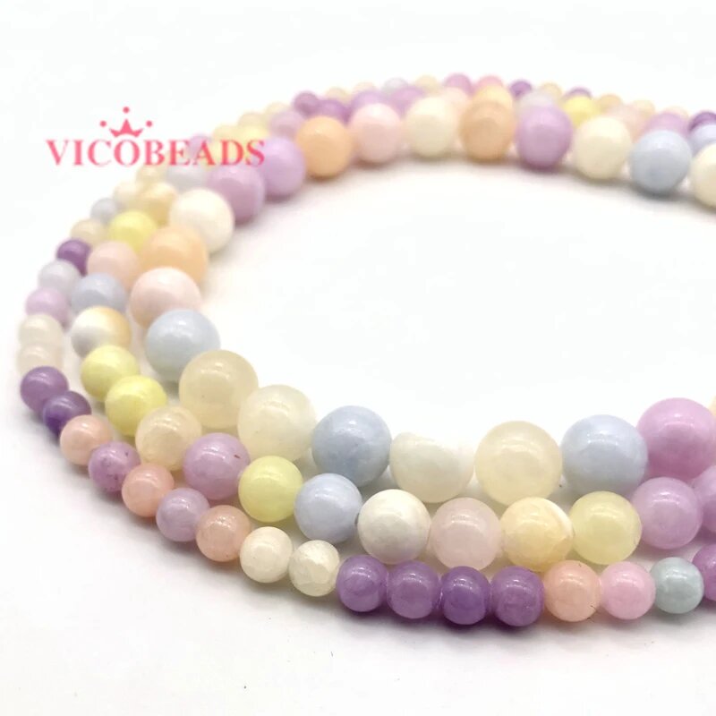 Бусины халцедон Verkadebeads 6мм 8мм 10мм 8mm about 46pcs