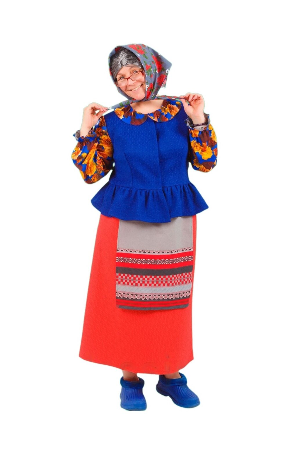 Костюм Бабка взрослый (50-54)