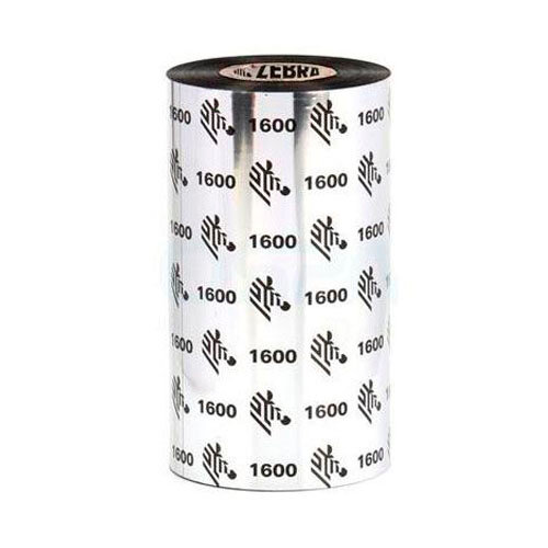 Красящая лента Воск Zebra 1600 01600BK08345 83mmX450M