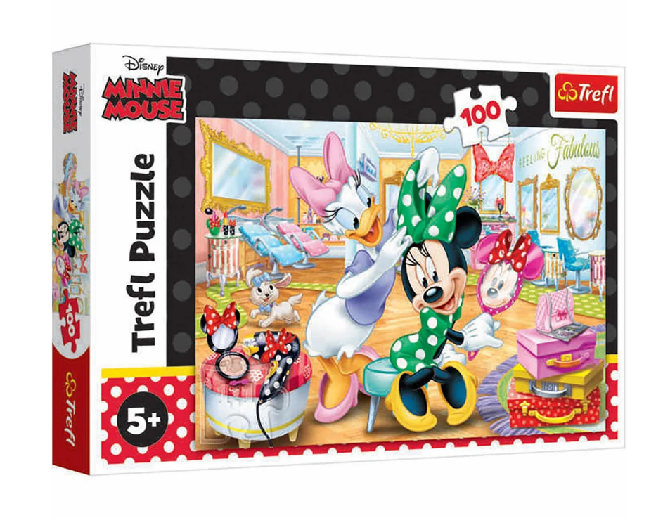 Пазл Trefl Минни в салоне красоты, 100 эл. 16387/TR16387
