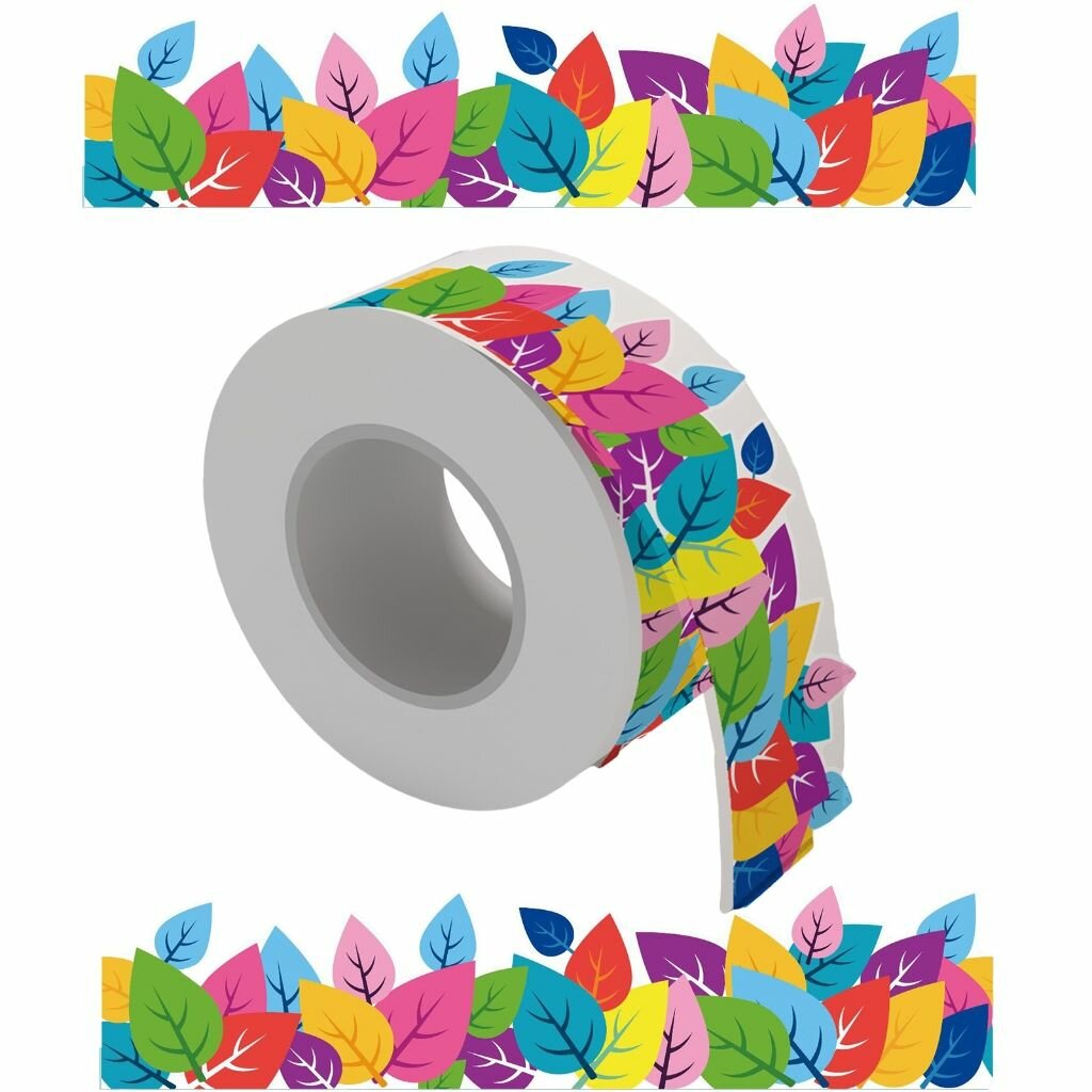 Бюллетень на границе-мультфильм листья школьных украшений отделка для классной комнаты