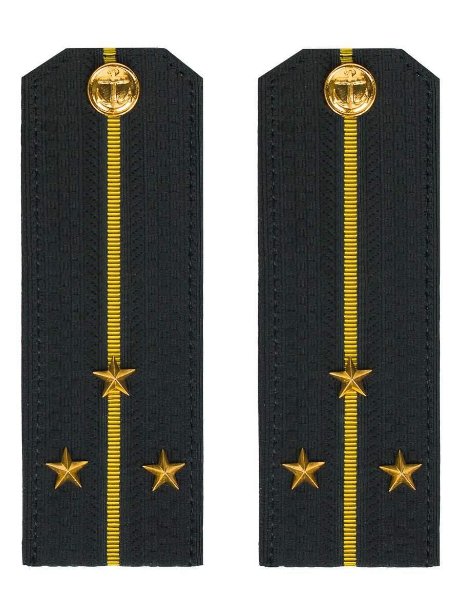 Погоны ВМФ Старший Лейтенант цвет черный 752764