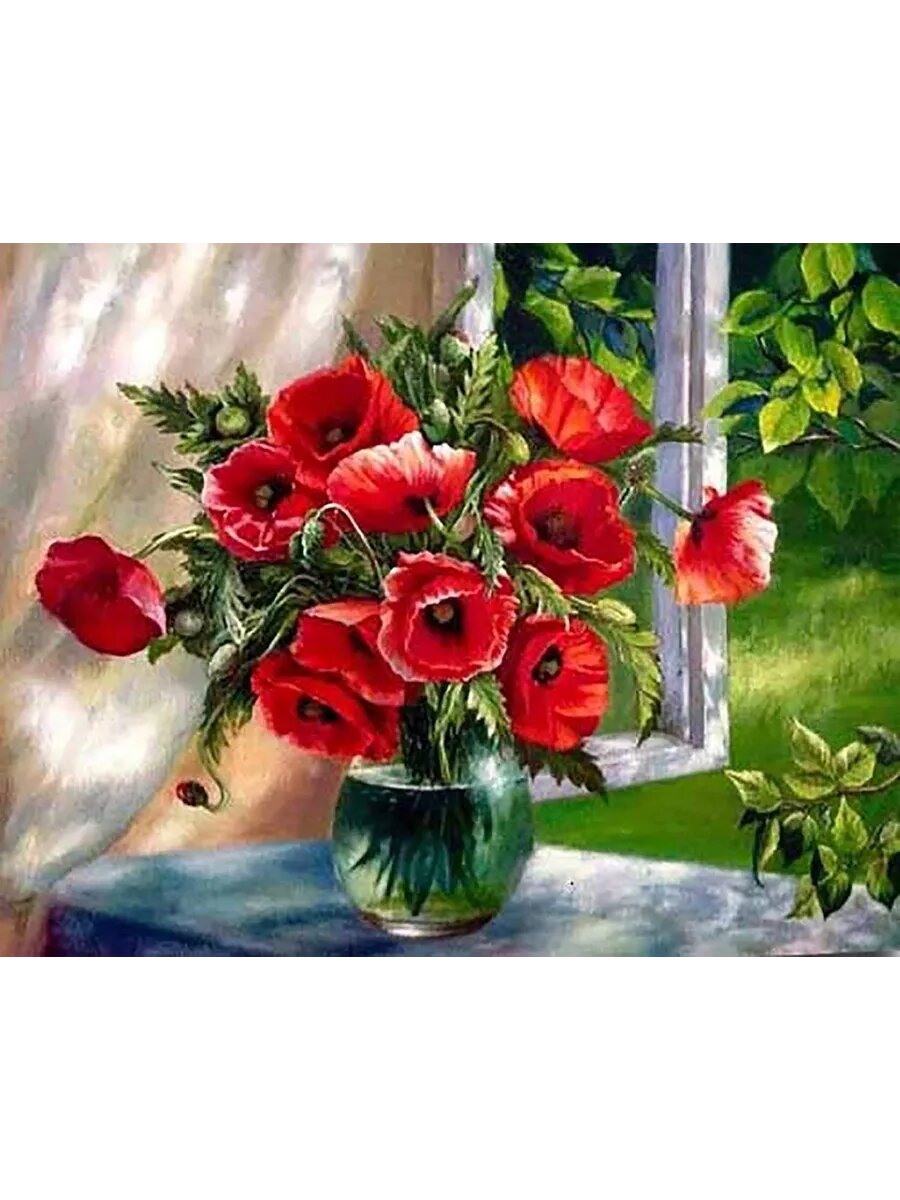 Алмазная мозаика картины 33*43 см