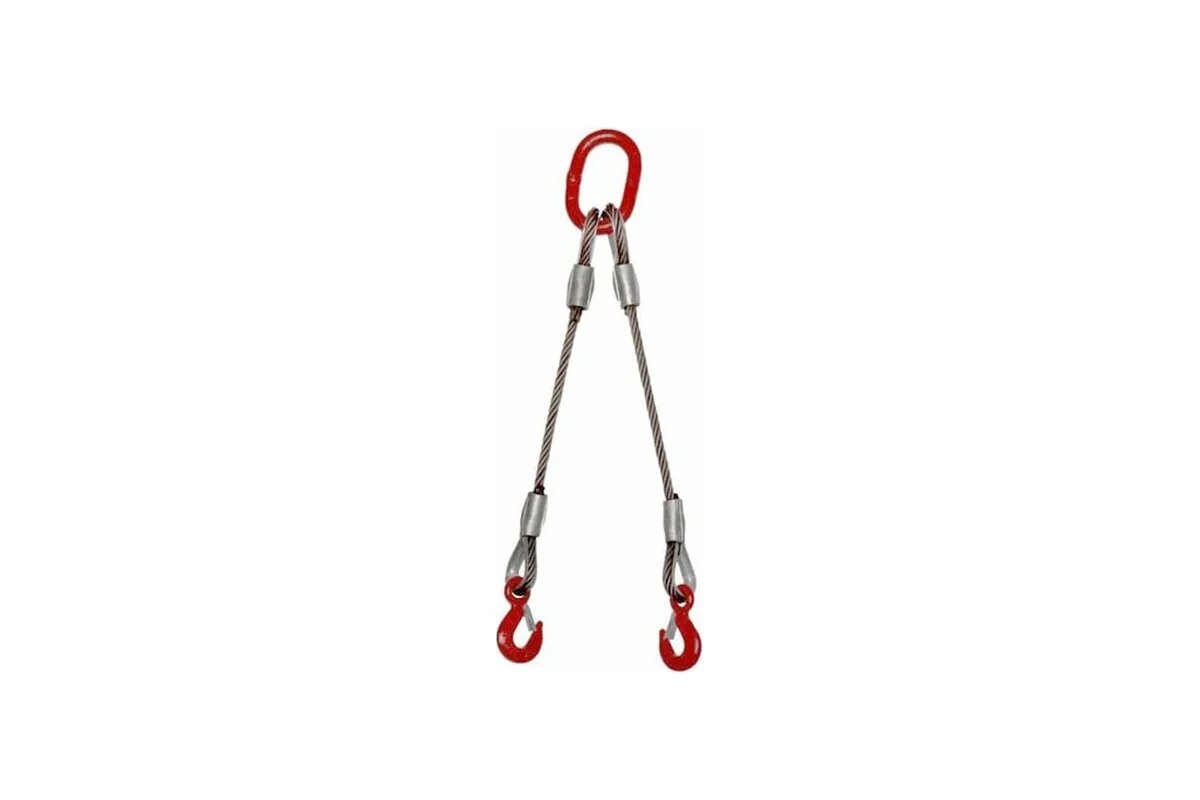 КантаПлюс двухветвевой канатный строп опрессовка о2СК-4,0/8,0м