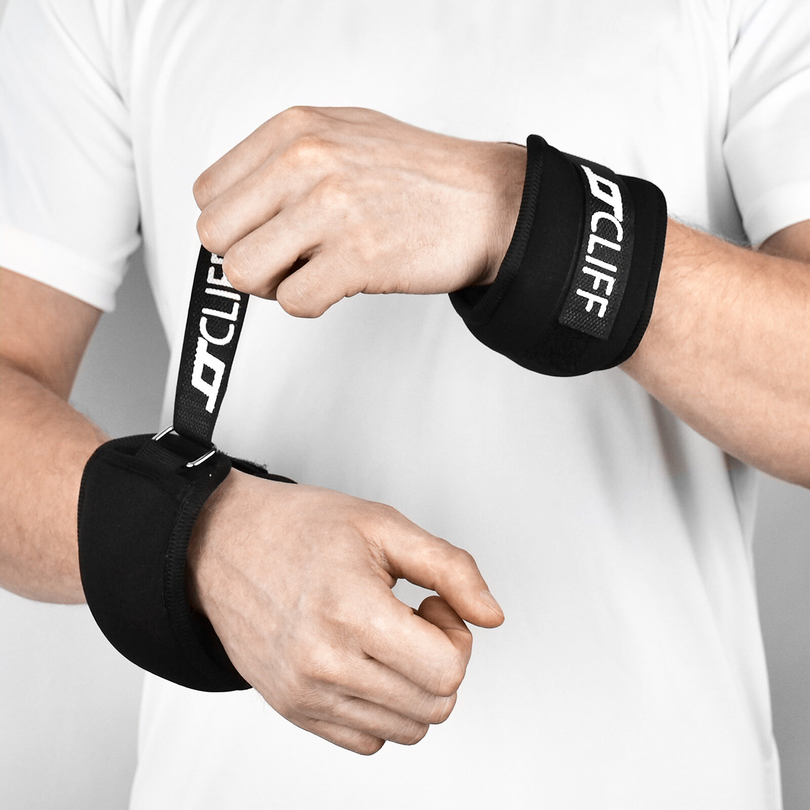 Утяжелители на руки Cliff УТМК-0,4 0,4кг (2*0,2кг), металлическая крошка