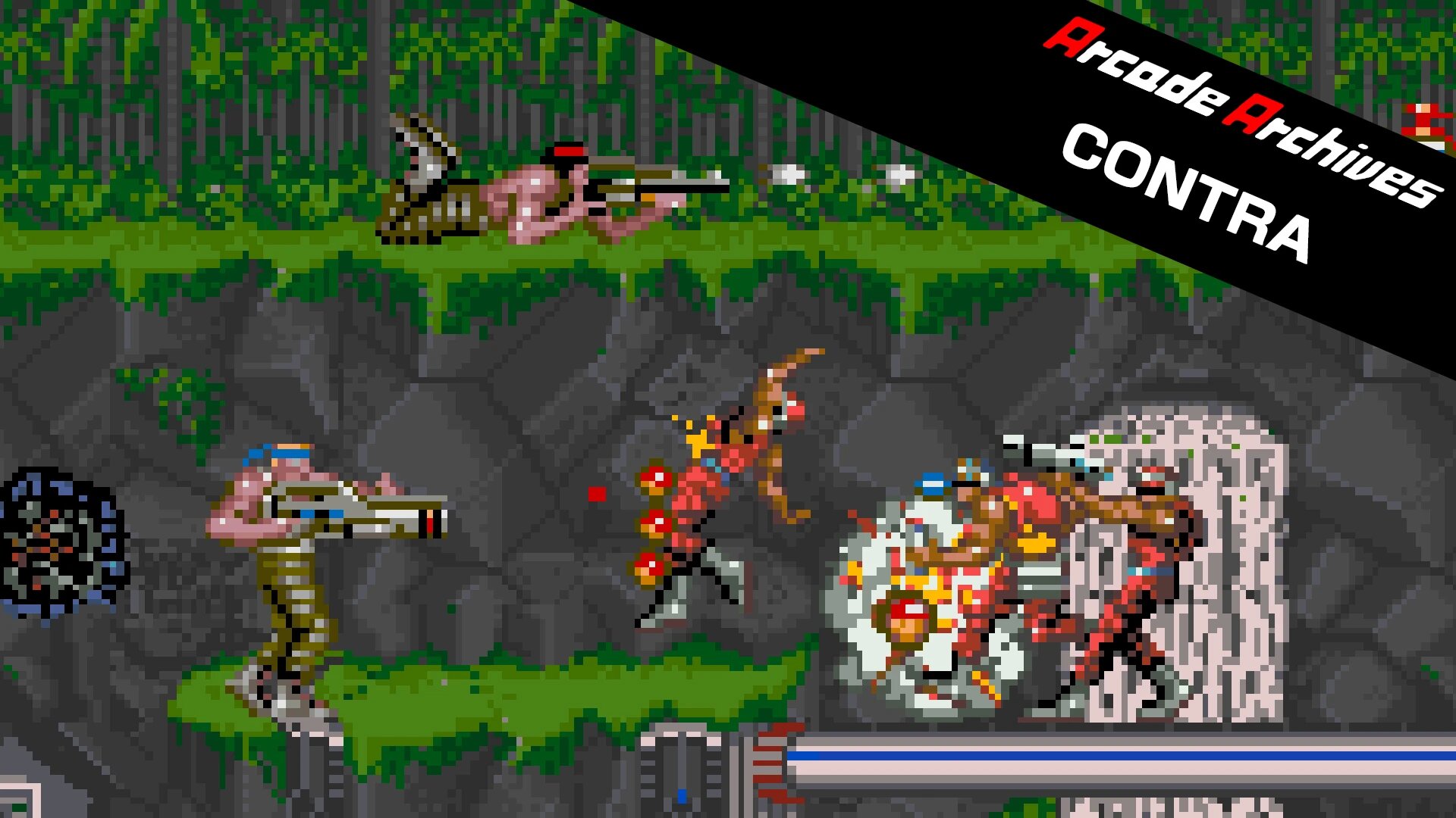 Игра Arcade Archives CONTRA для Nintendo Switch - Цифровая версия, США