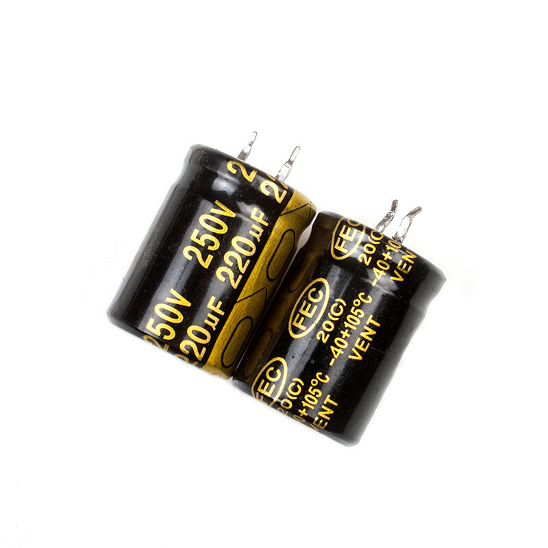 1 шт, Rubycon Конденсатор 250В-220мкФ (220uF-250V, -40+105C, 22x31мм)