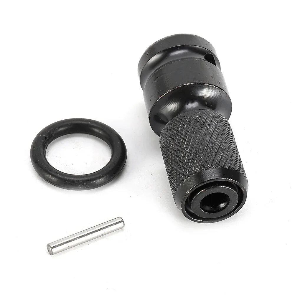 Патрон для дрели, переходник для гнезда, шестигранный хвостовик, привод 1/2 дюйма до 1/4 дюйма, ударные сверла, отвертка, адаптер для быстрой нагрузки для электроинструментов