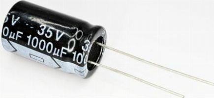 Конденсатор ELZET ECRH1V103MA00G20C Конденсатор: электролитический: THT: 1000мкФ: 35ВDC: d12,5x20мм 1шт