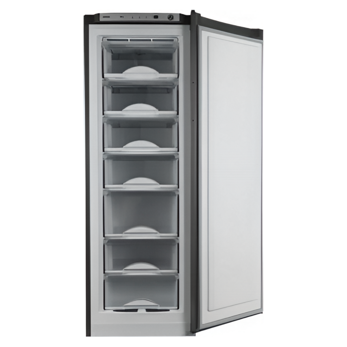 Морозильная камера ATLANT M 7204-160, цвет мокрый асфальт, объем 243 литра, габариты 176х60х63 см