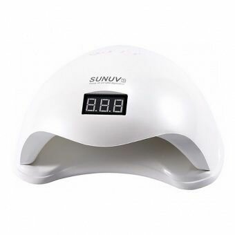 Лампа для ногтей 48 Ватт SUN5 UV/Led сенсорная с таймером и ЖК дисплеем