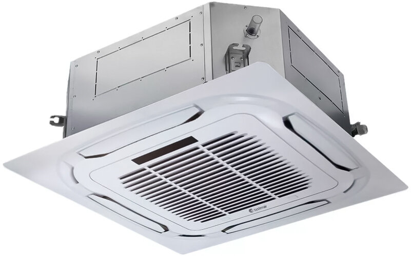 Сплит-система кондиционер кассетный Systemair CASSETTE 36 EVO HP Q на 100 м²